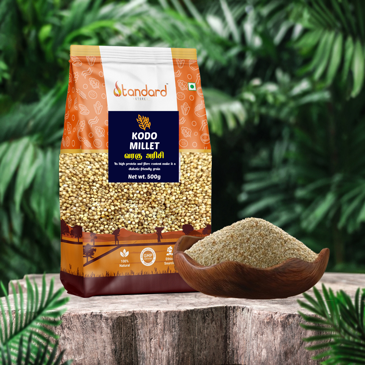 Buy Kodo Millet Online - Quality வரகு / ಕೊಡೋ / లో అరికలు / कोदो / കൊഡോ