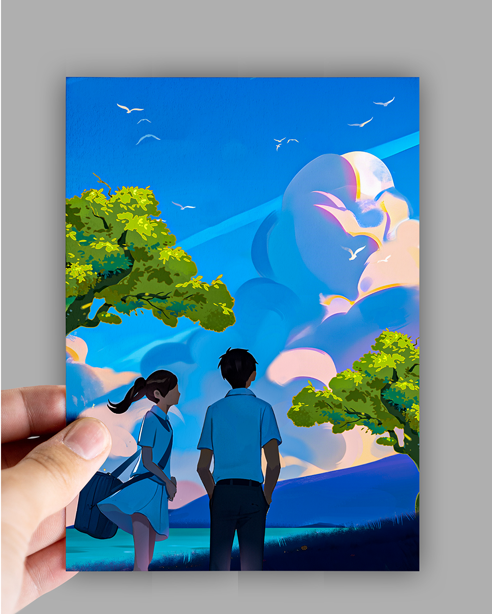 Your Name Anime Mini Poster - Perfect for Anime Lovers