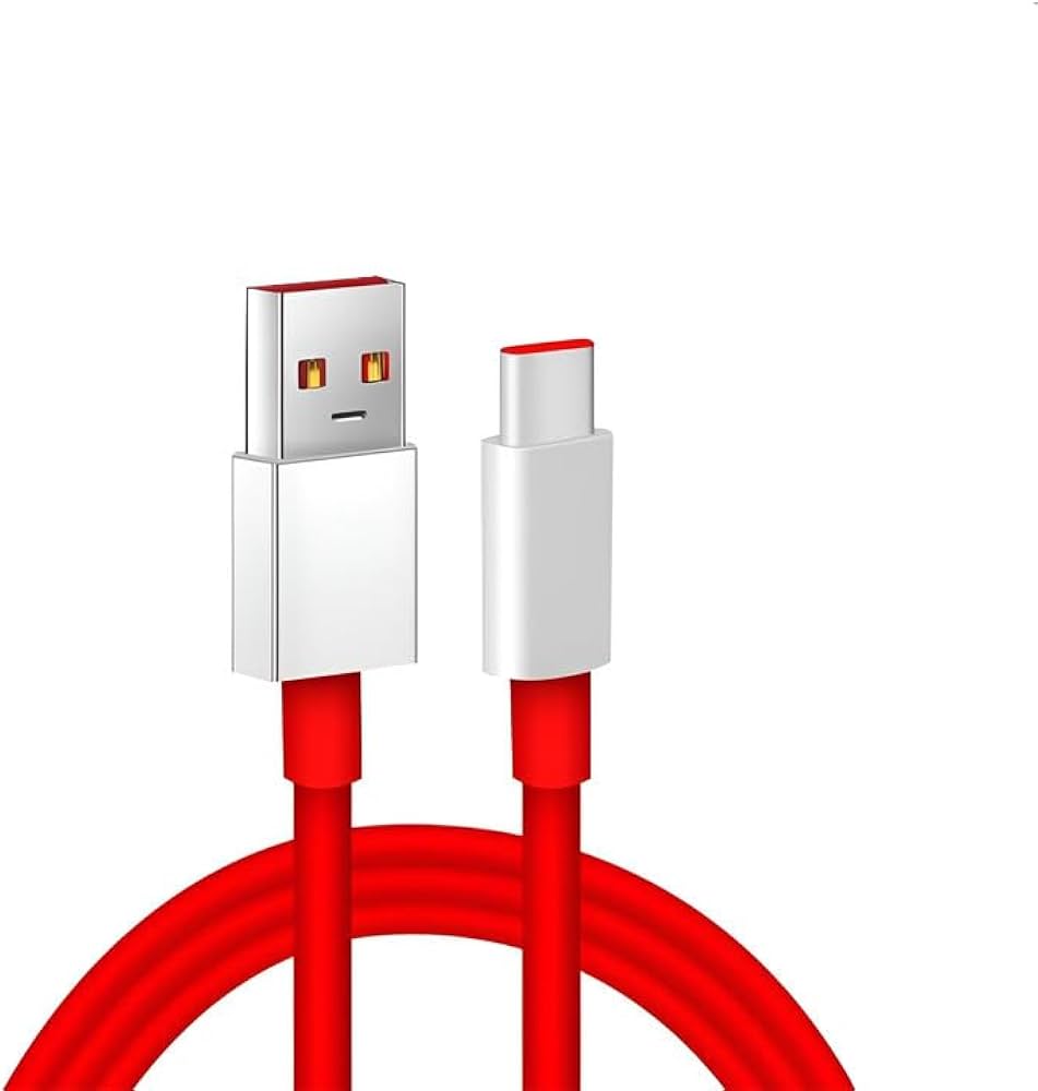 DATA CABLE TYPE C RED - SAHI DAAM REFURBISHED MOBILE