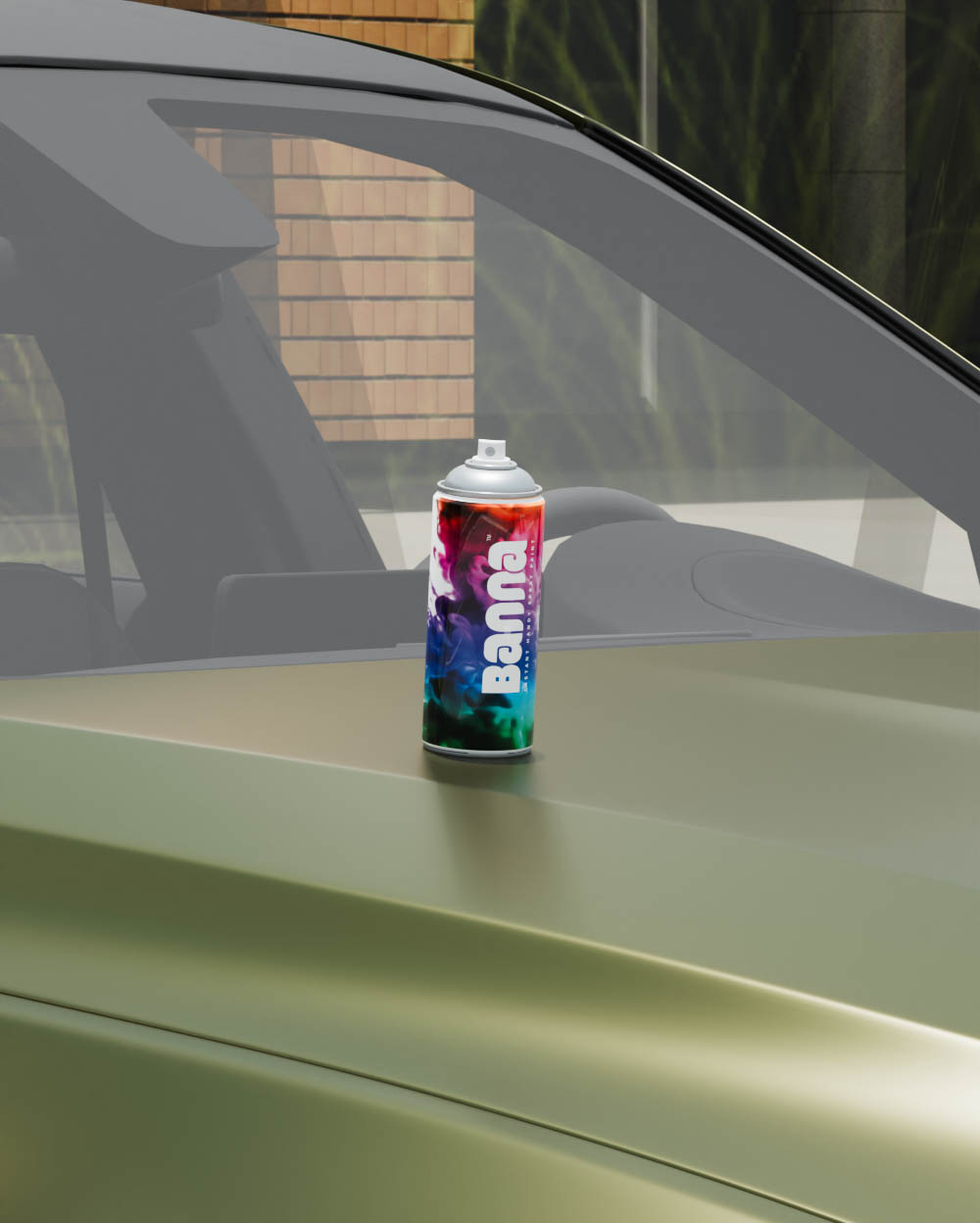 Chill - Ford Automotive Spray Paint - Banna Aerosol