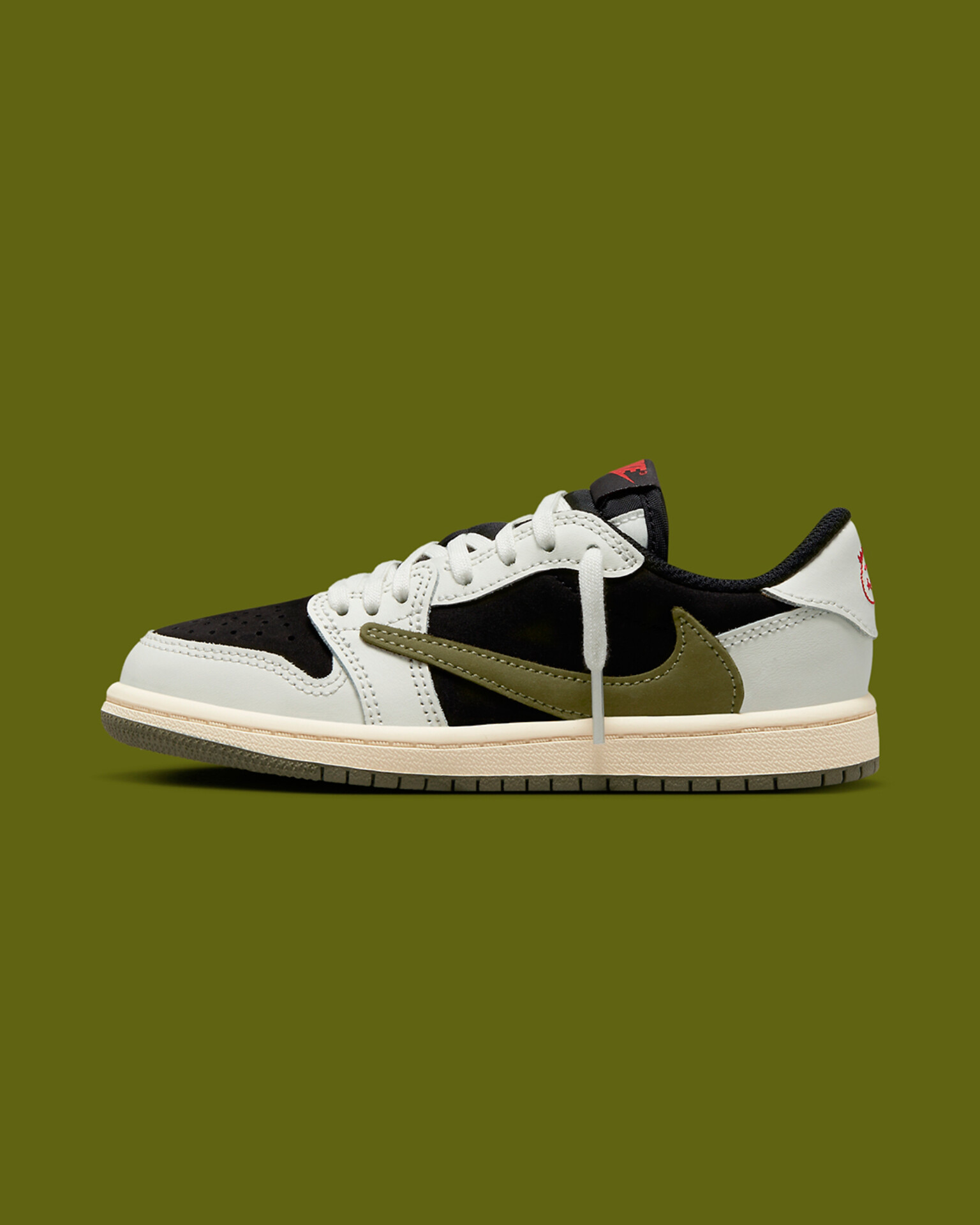 AIR JOTDAN RETRO 1 LOW T.S (OLIVE) - SNEAKERSPLUG INDIA