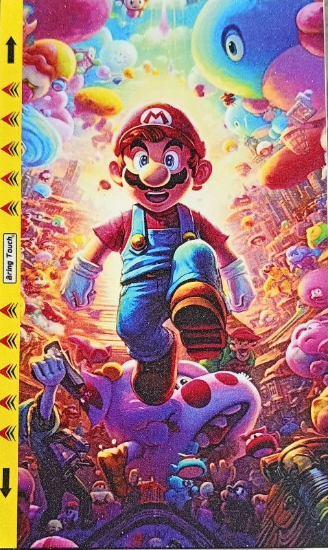 Buy Super Mario Back Skin Lamination online from Mobile Master