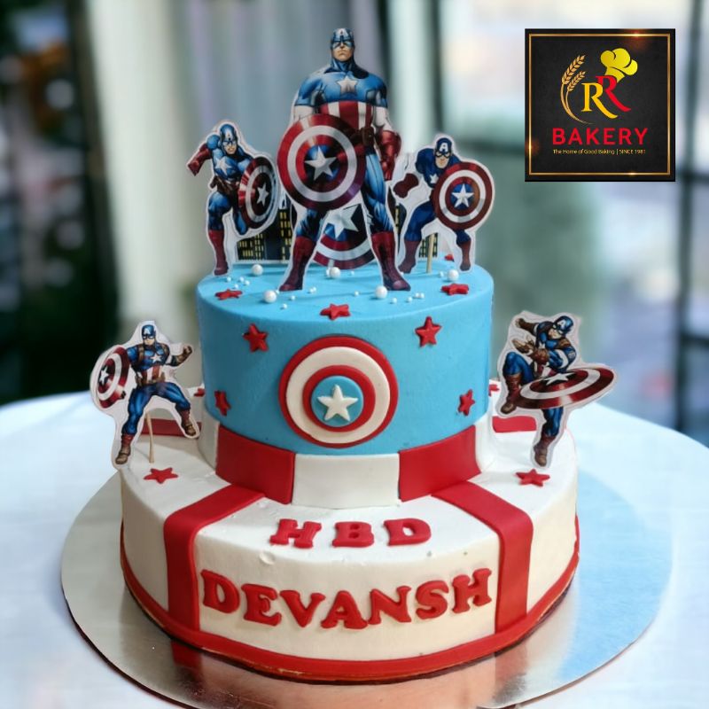 Buy Captain America ( C 142 ) online from RR Bakery