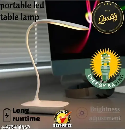 Mini LED Study Lamp with USB Charging Led Touch On Off Switch Student ...