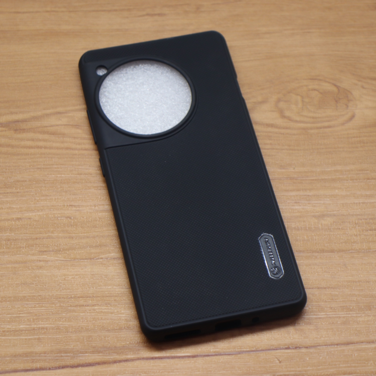 Oneplus 12R Black Dotted Case - Premium Quality