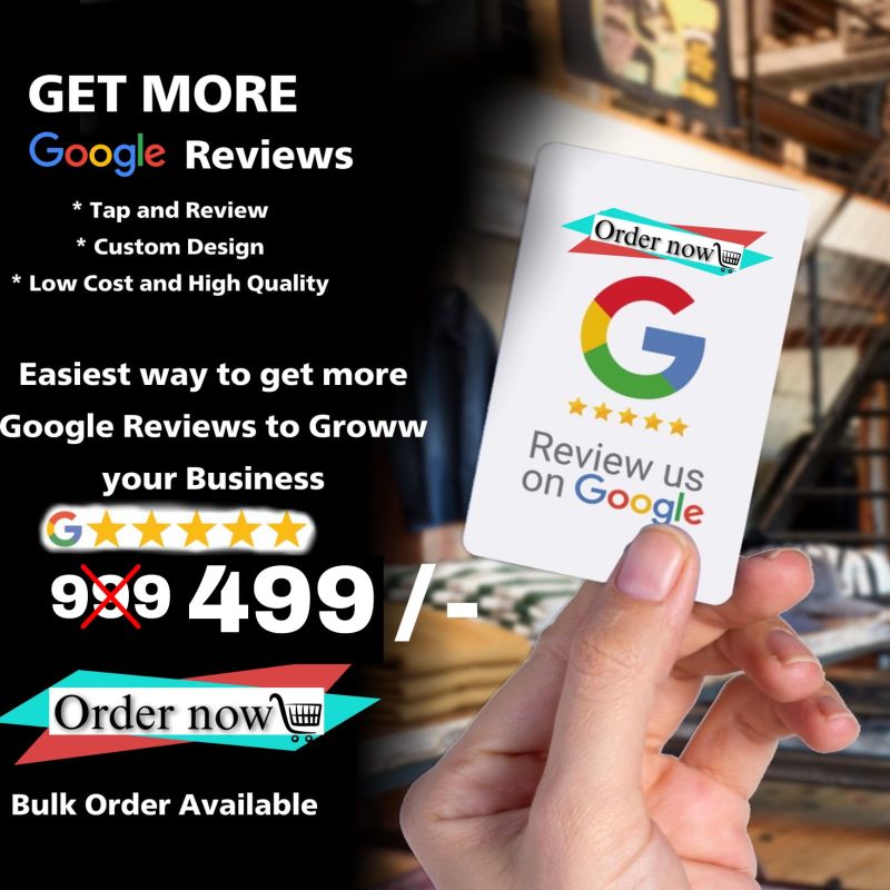 Buy Google Reviews QR Code Card Basic online from SpyCorp Automation