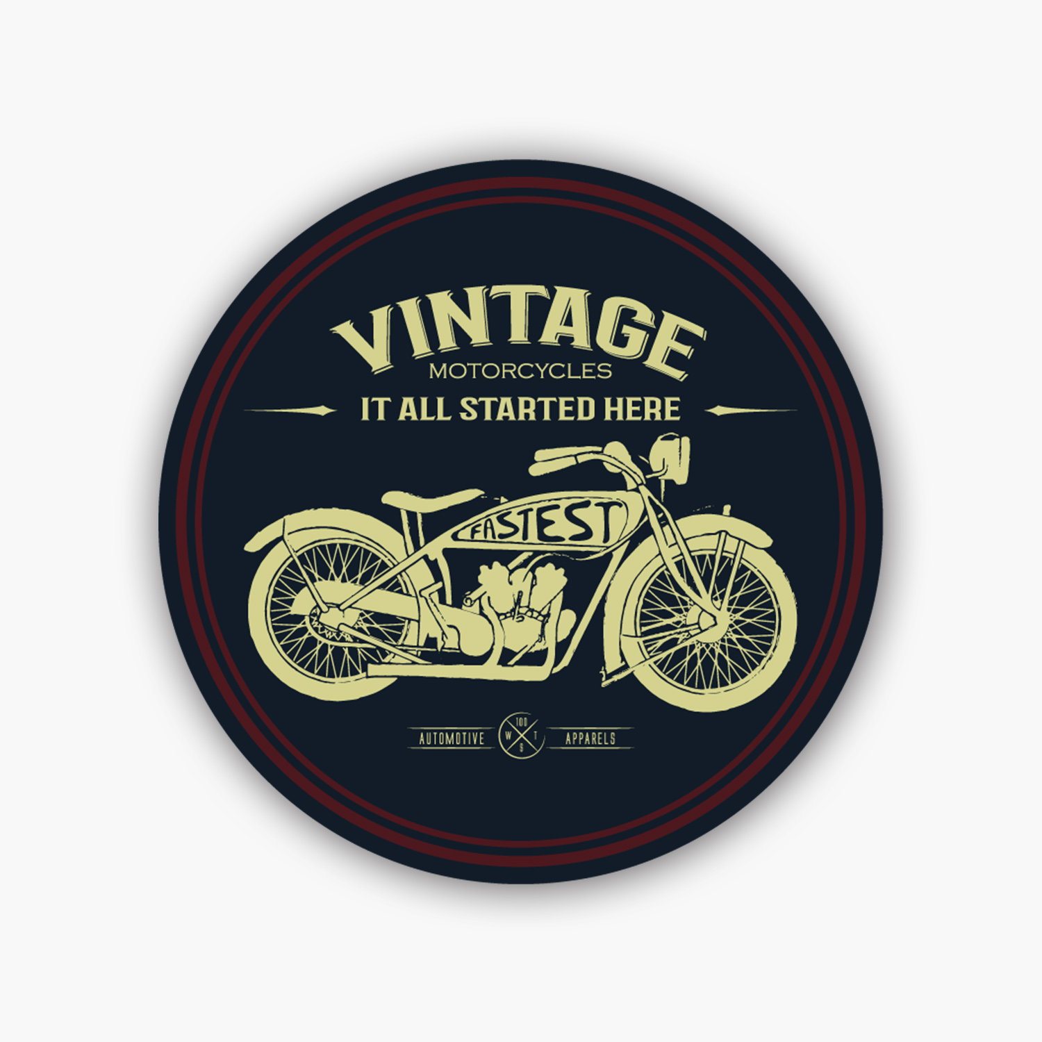 Vintage Stickers | Unique & High-Quality Designs