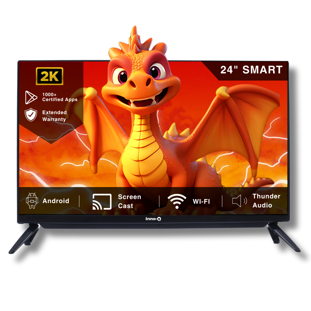 InnoQ Sounbar 60 cm (24 inch) HD Ready LED Smart Android TV with 30W ...