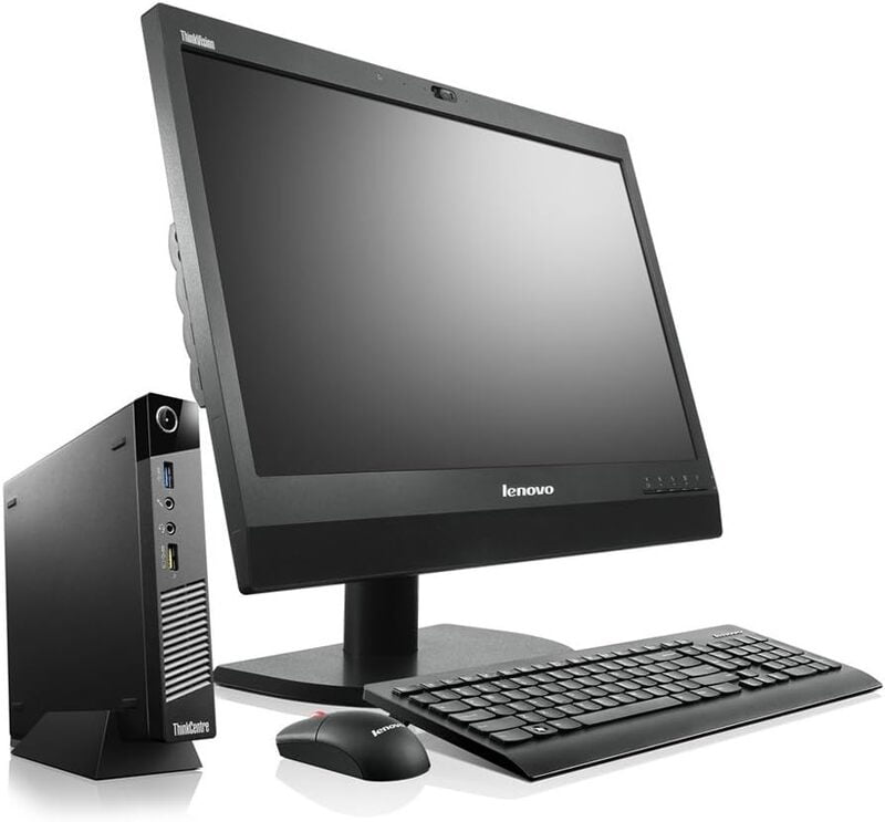Lenovo Tiny Desktop Set Core i3 4th Gen | Complete Set