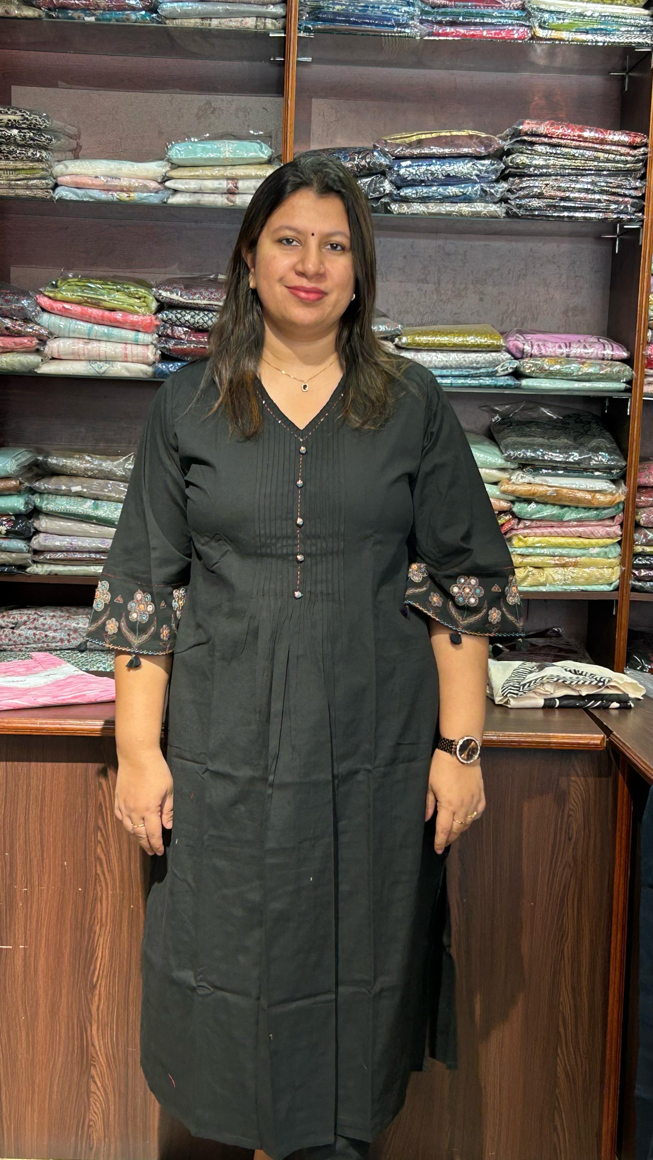 COTTON 2 PIECE KURTHI SET - KATHYS CLOTHING STORE