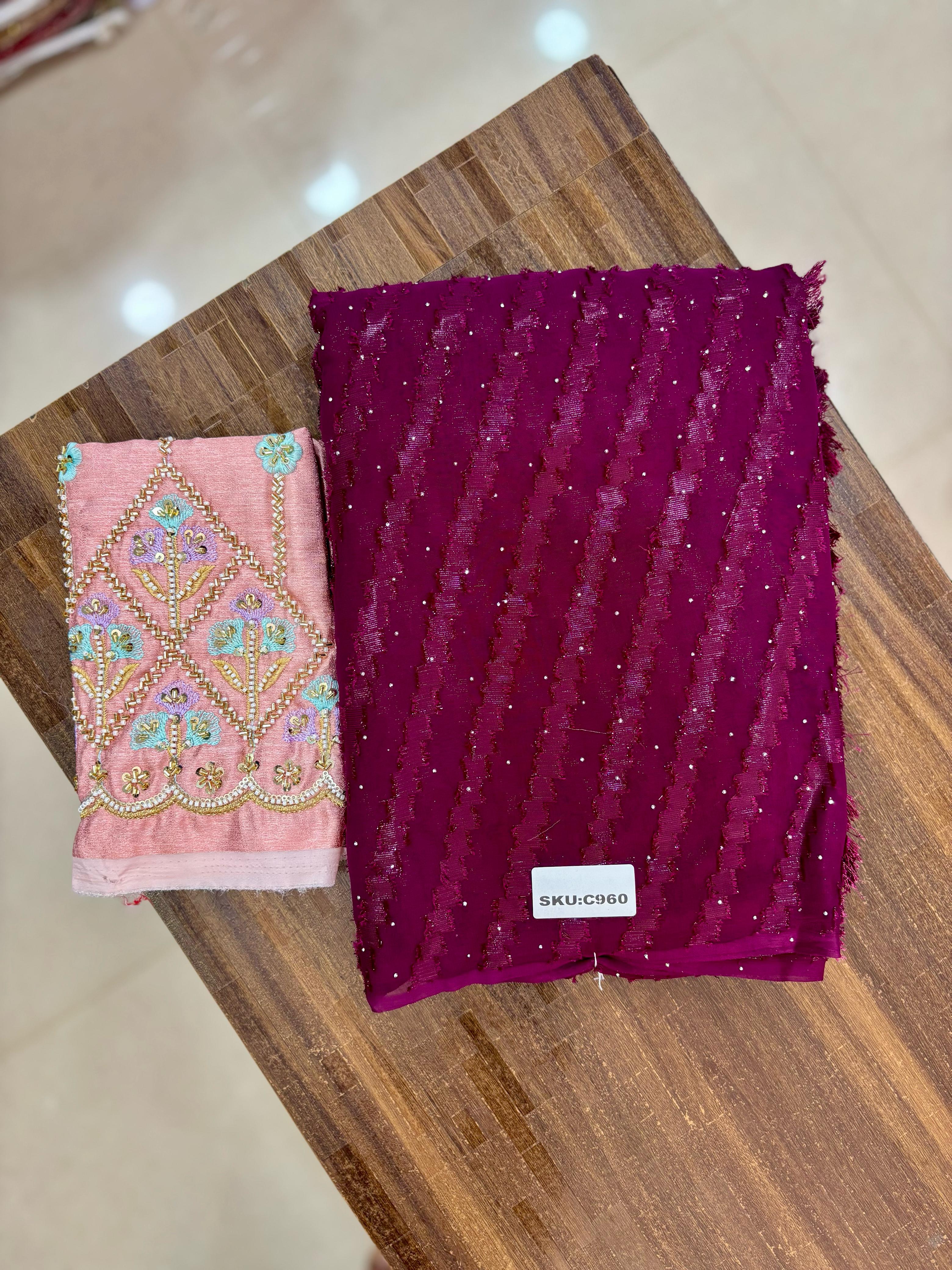 Roman Silk Saree - Luxury & Elegance in Every Thread