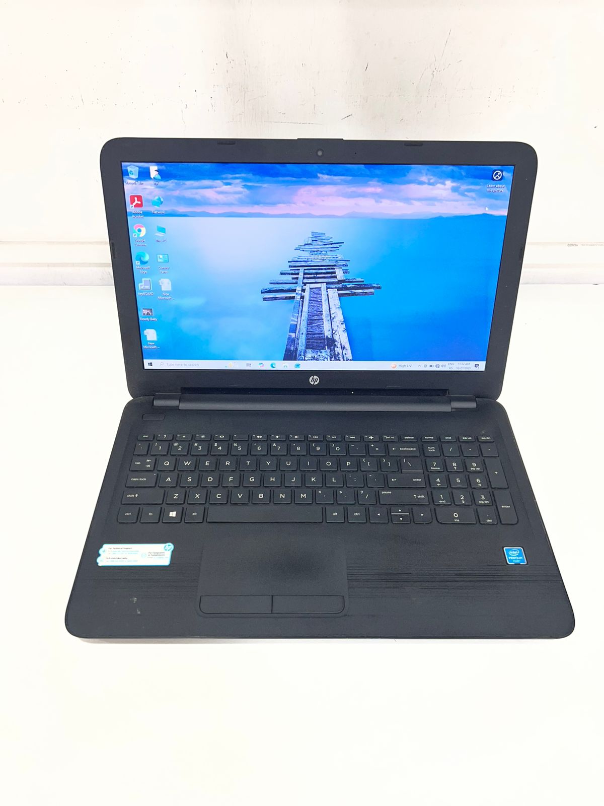 Hp notebook 15 - Intel Pentium 3rd gen 4core , 8gb ram with dual hard ...
