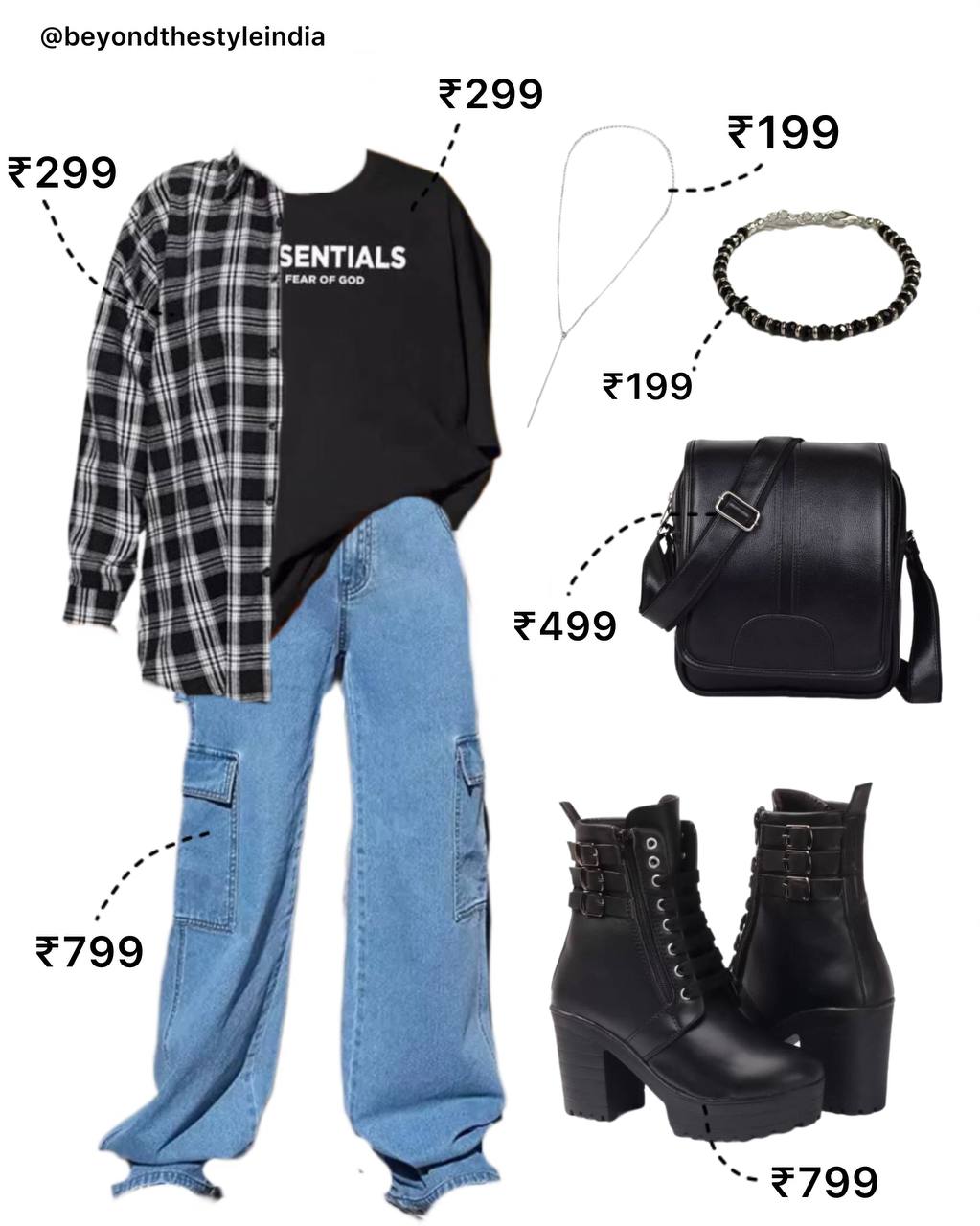 BTS Jungkook Cargo Jeans Outfit - Beyond The Style India