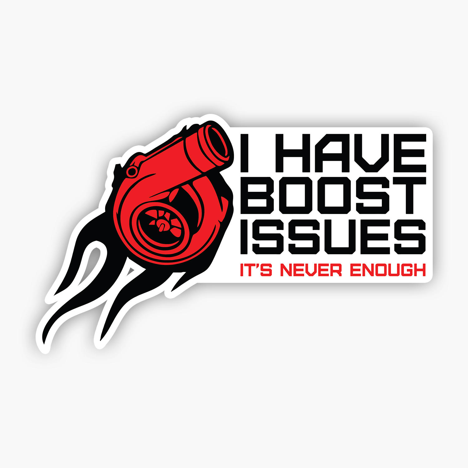 Boost Issue - High Quality Stickers Online