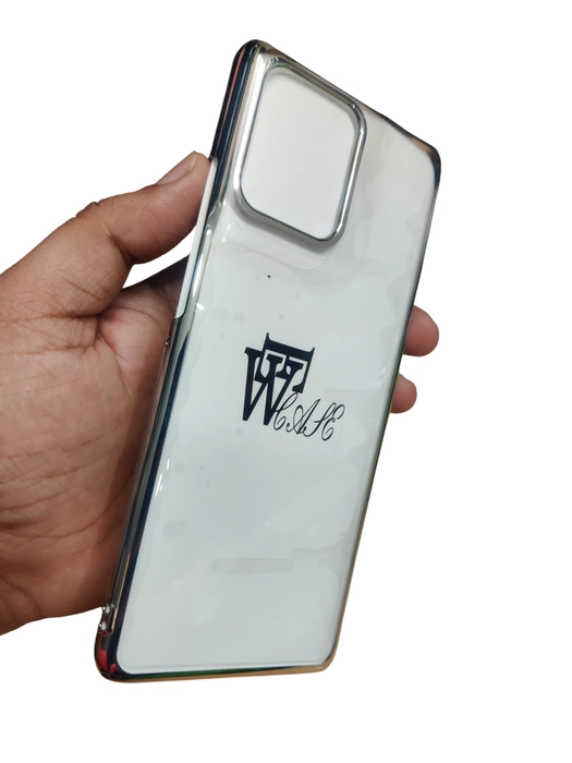 Motorola Moto Edge 50 Hard Plastic Chrome Case