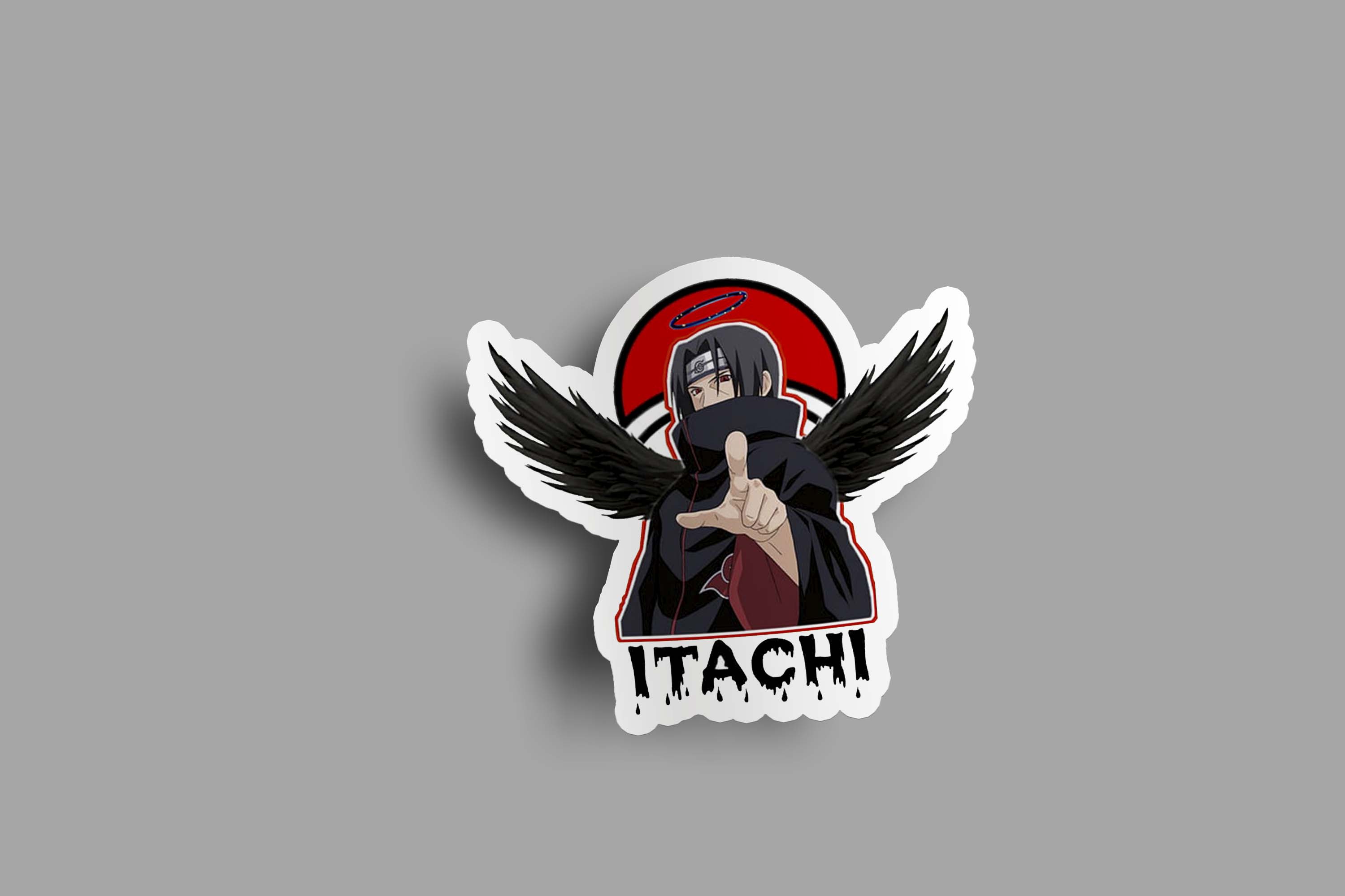 Mysterious Power: Itachi Uchiha Stickers for Shinobi Legends
