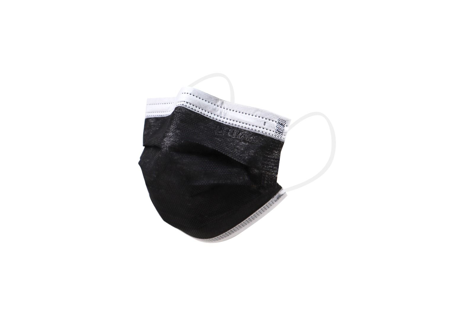 Premium 3 Ply Black Face Masks - Pack of 50