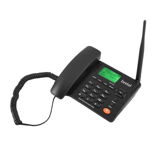 Beetel Fixed landline Phone Wireless with LED Display, Dual Sim GSM ...