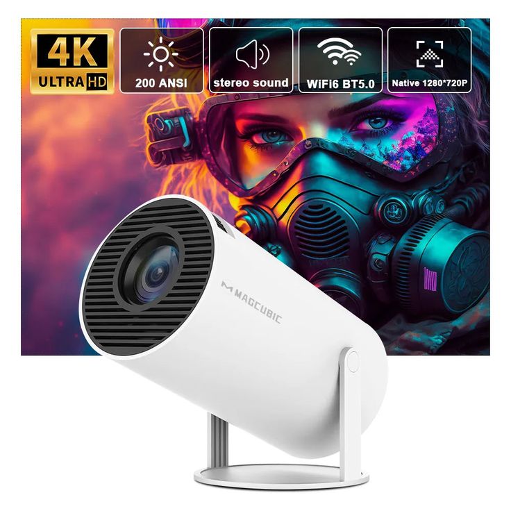 4K LED MINI PROJECTOR - CLONE STORE