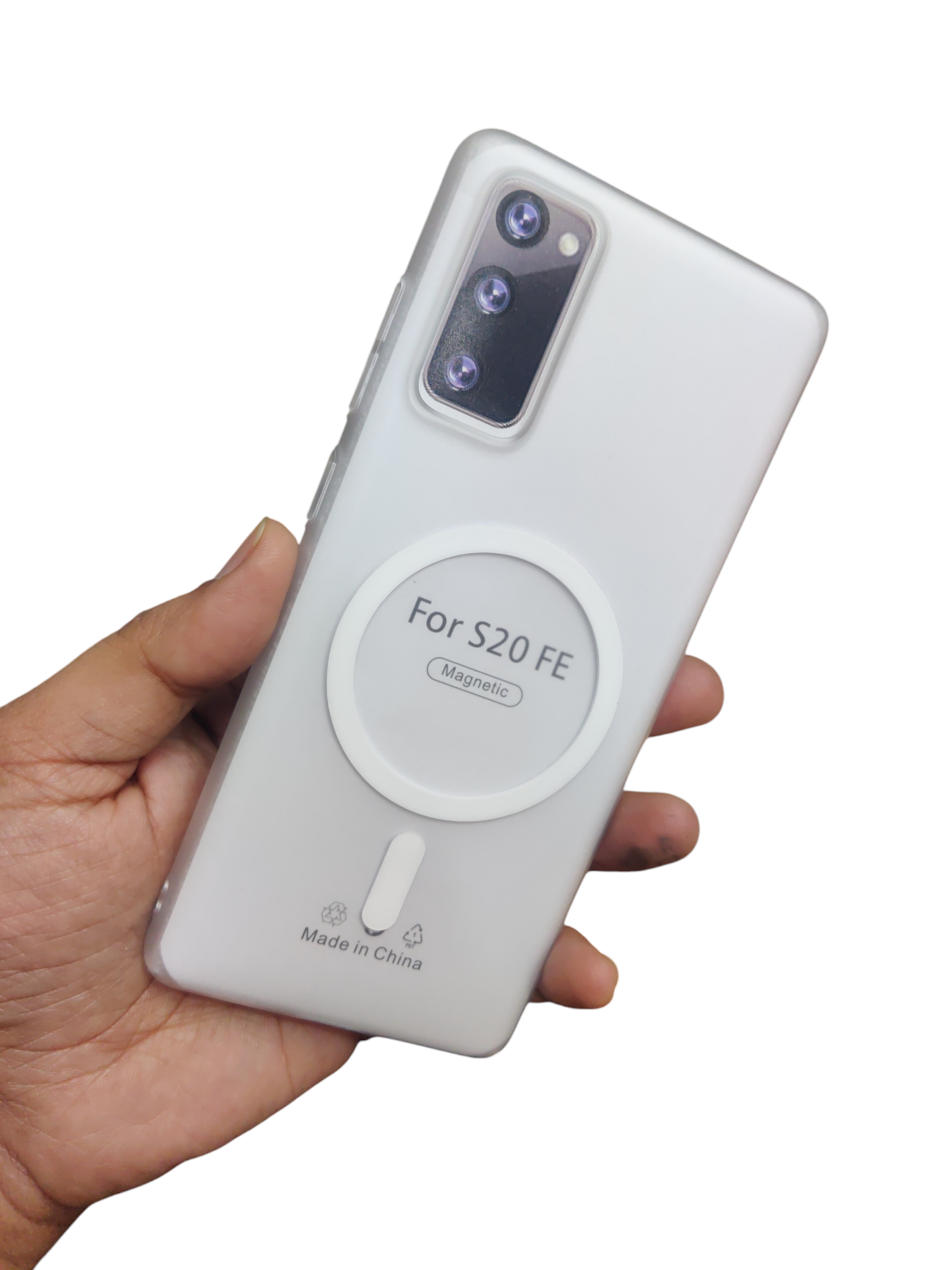 Samsung Galaxy S20Fe Premium Quality Magsafe Matte Hard Plastic Back ...