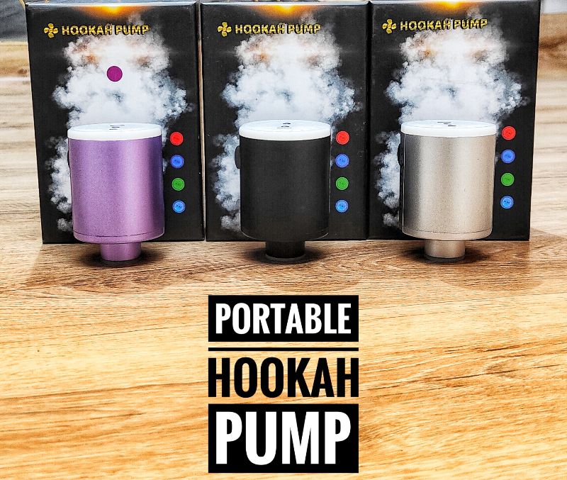Portable Hookah Pump with LED Light (Smoke Maker) - The Hookah Shop