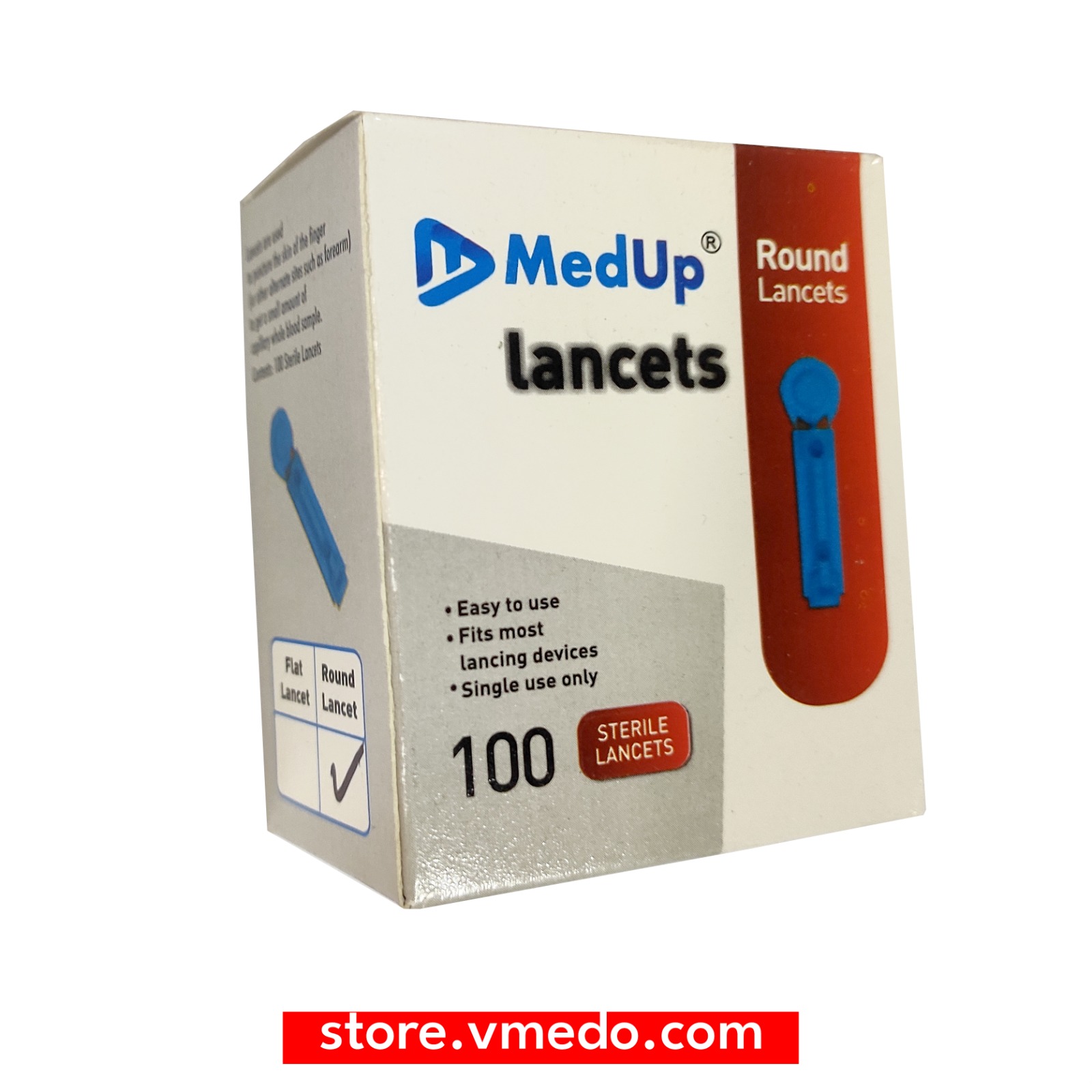 Glucometer Lancets 100 Pack | Sterile Needles