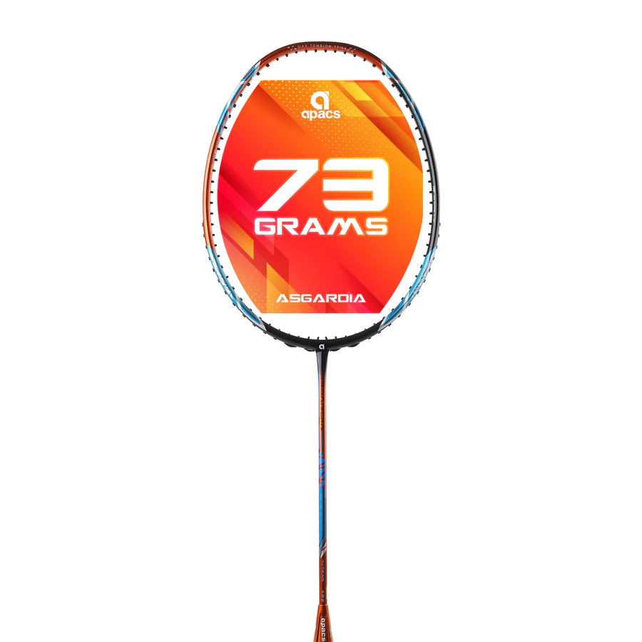 Apacs Asgardia Control Badminton Racquet - (Black/Orange) - Warrior ...