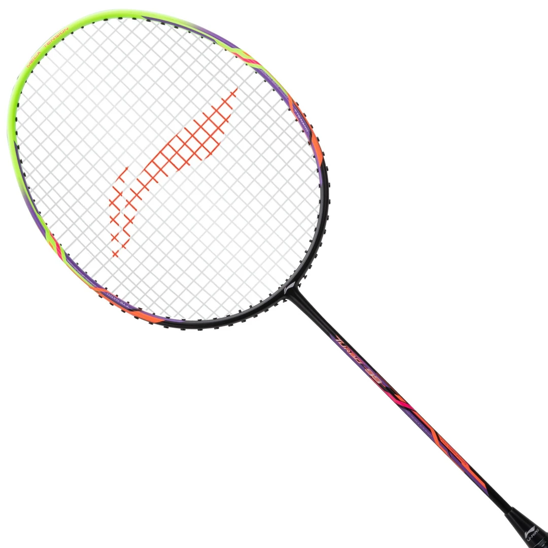Li-Ning Turbo 99 Badminton Racquet - (Black/Green) - Warrior Sports (India)