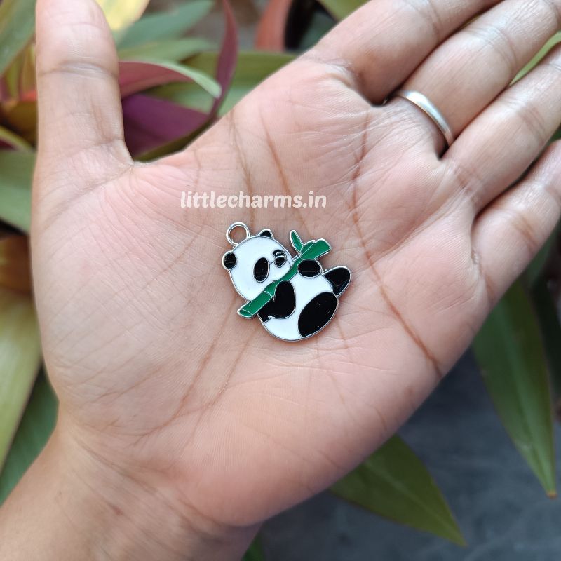 Bamboo Panda Charm - little charms