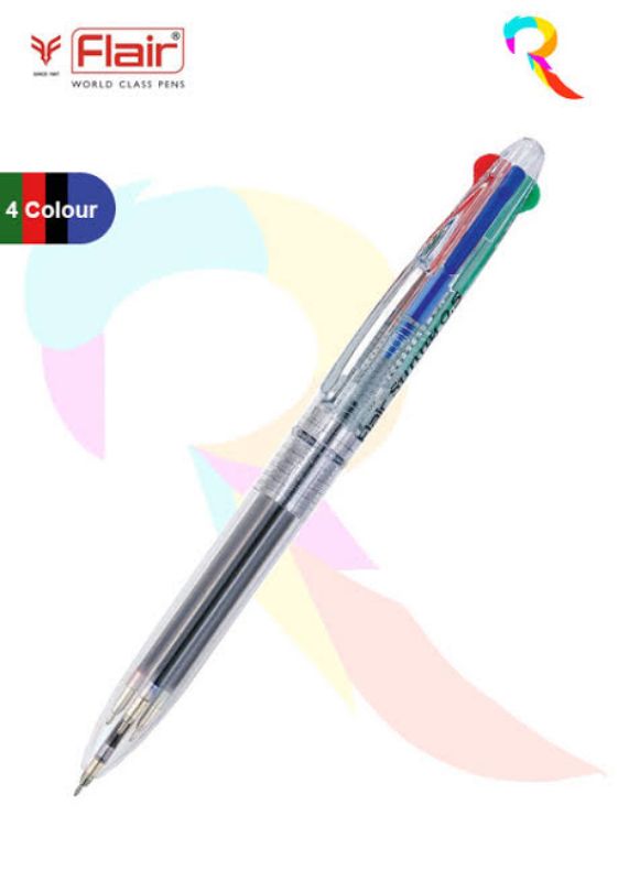 Flair Sunny 4-in-1 Multicolour Ball Pen – Smooth Writing