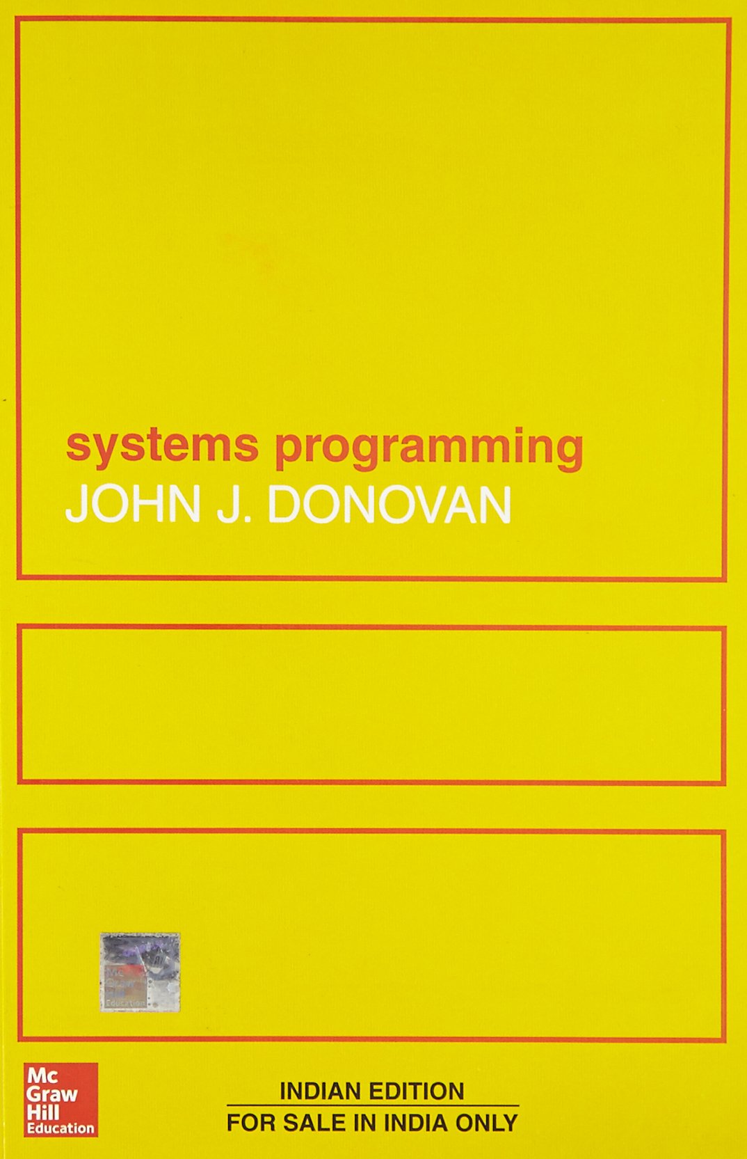 Systems Programming by John Donovan, 9780074604823