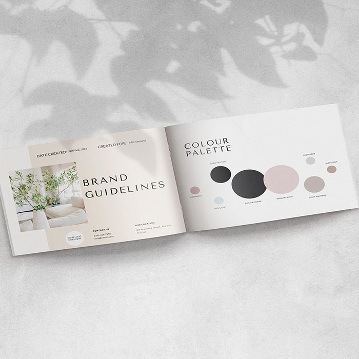 Premium Brand Guidelines Canva Template | Enhance Your Brand