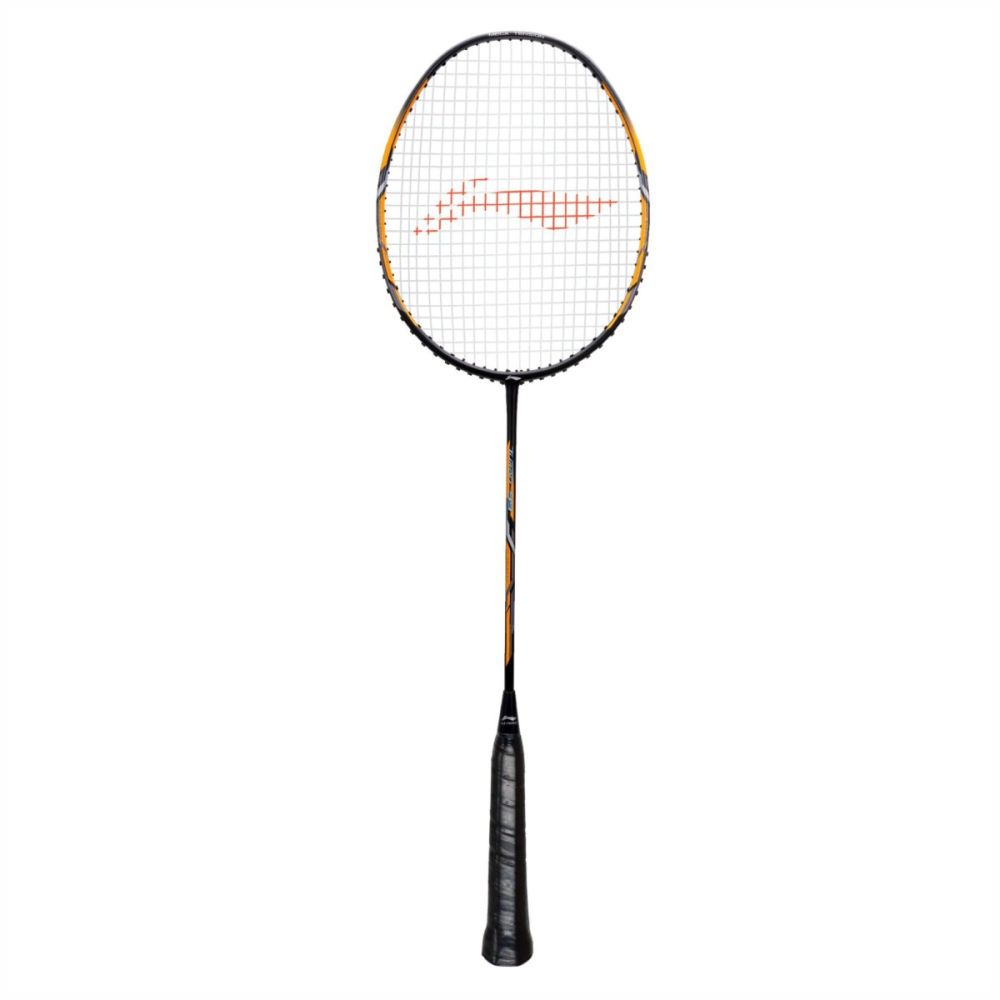 Li-Ning Turbo 99 Badminton Racquet - (Black/Gold) - Warrior Sports (India)