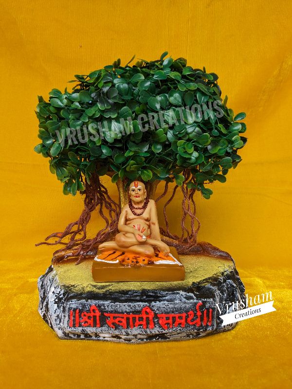 Swami Samarth Tree 8 Inch & 3 Inch Murti - Spiritual Decor