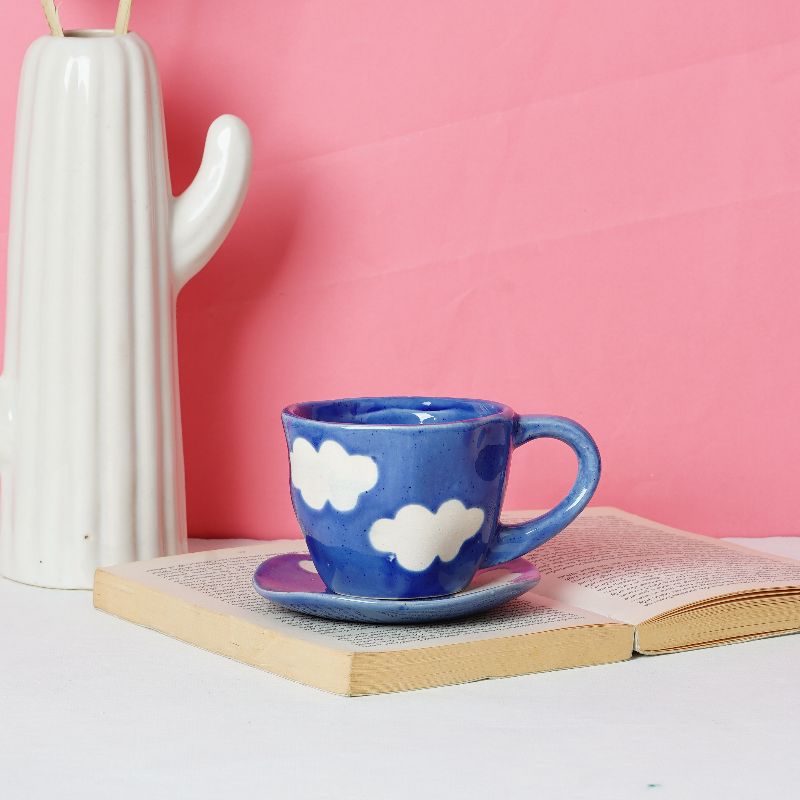 Cloud Cup And Saucer - Amruk