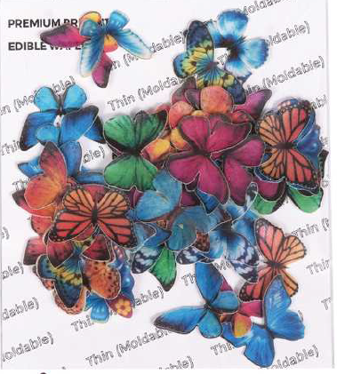 Edible wafer cuts WPC006 - Bake and Beyond