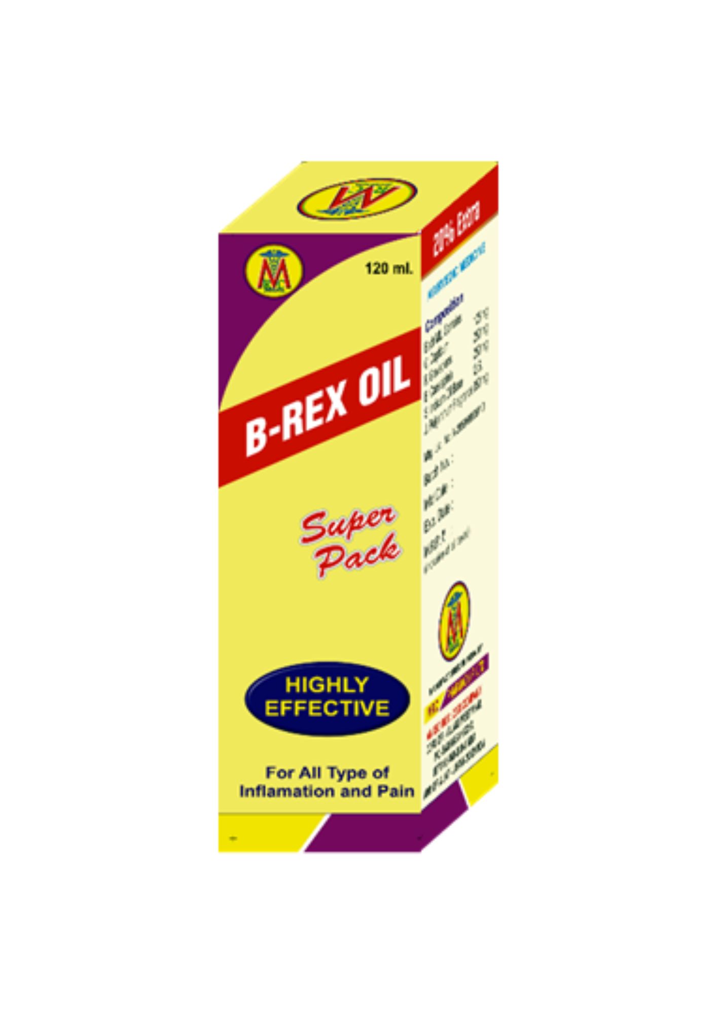 B-Rex Oil – Ayurvedic Pain Relief Oil for Joint & Back Pain