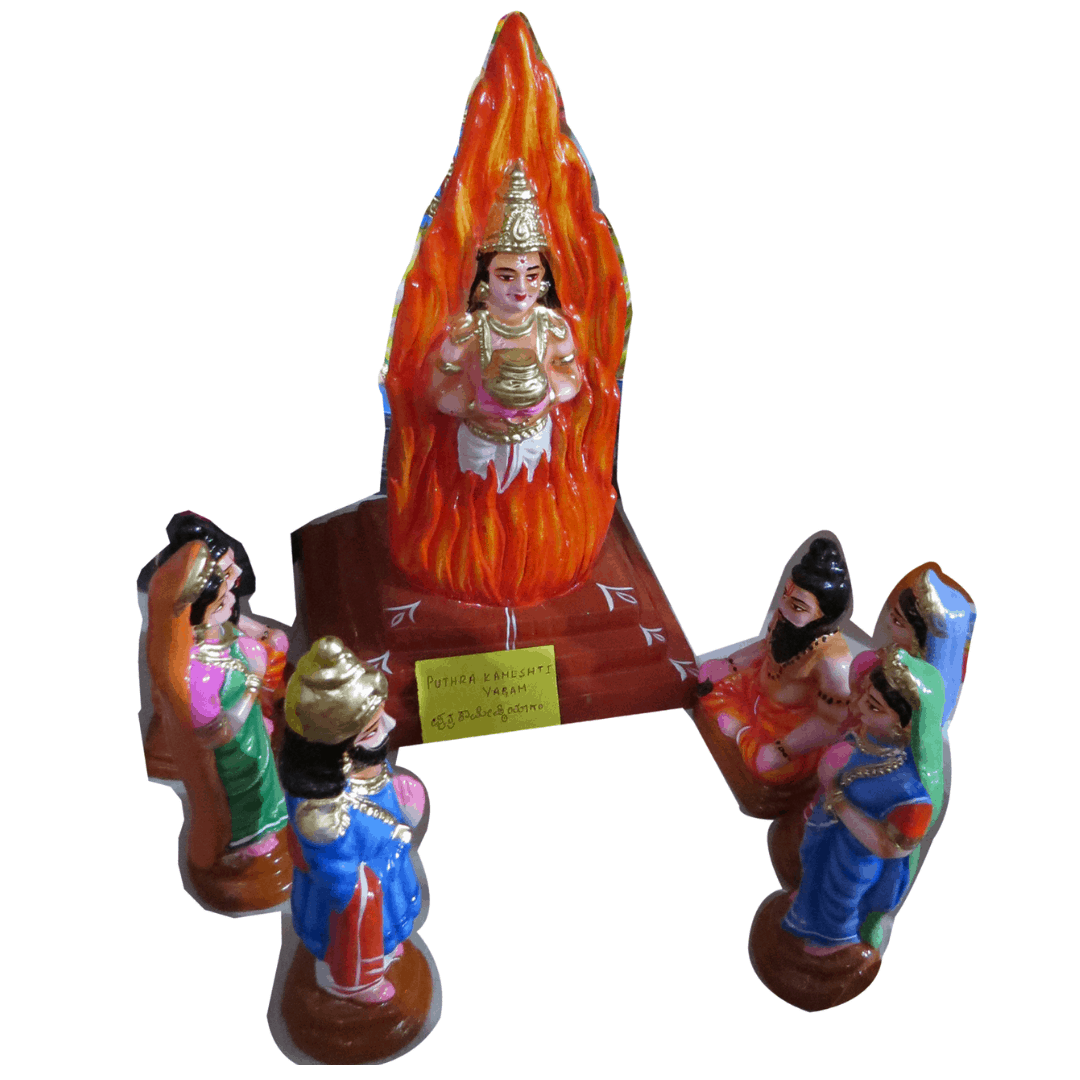 Puthra Kameshti Yagnam - Tamaala Art Merchandise