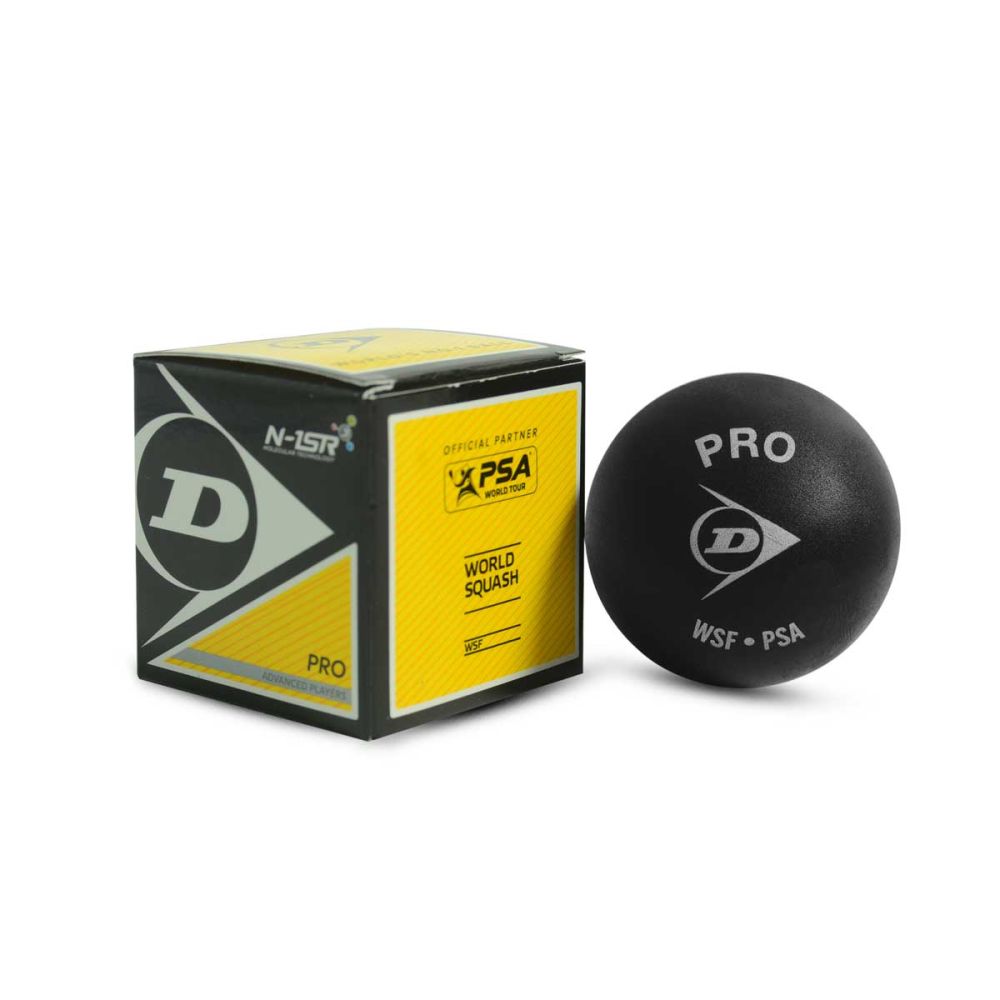 Dunlop Pro Double Dot Squash Ball (1 Ball) - Warrior Sports (India)