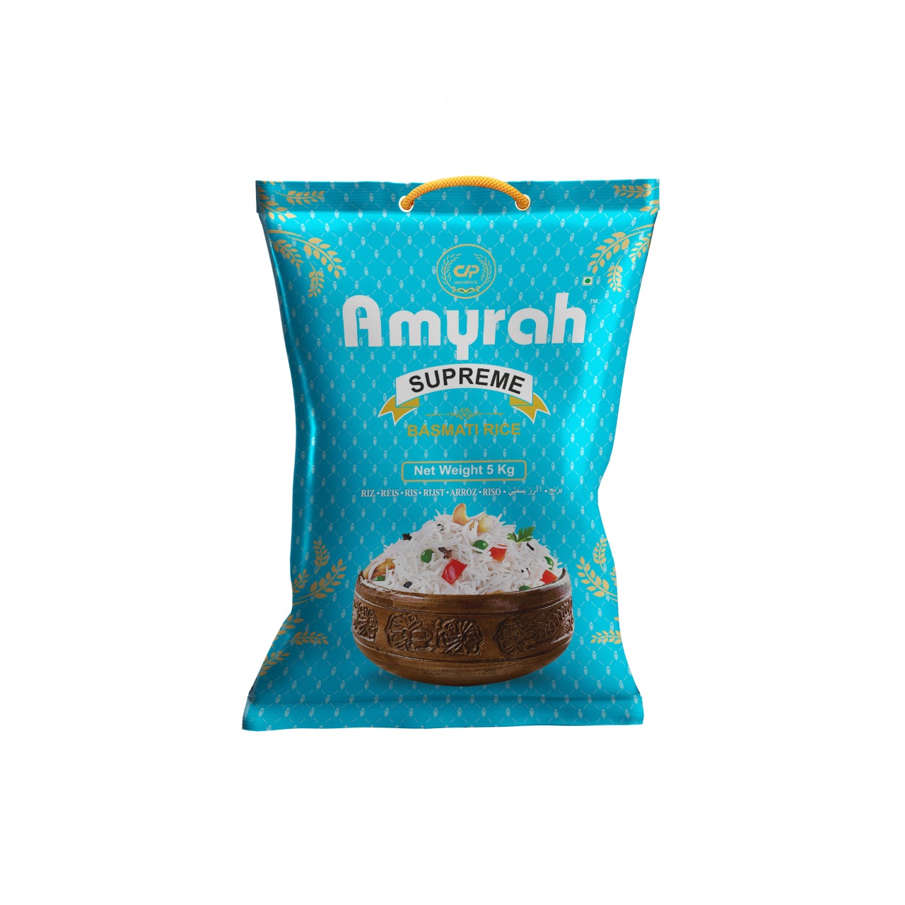 Amyrah Supreme Biryani Extra Long Grain Basmati Rice 5Kg - DREAMPACK
