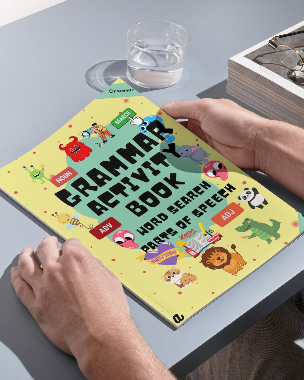 Grammar Activity Book - Parts of Speech - Level 1 - Word Search (6 - 8 ...