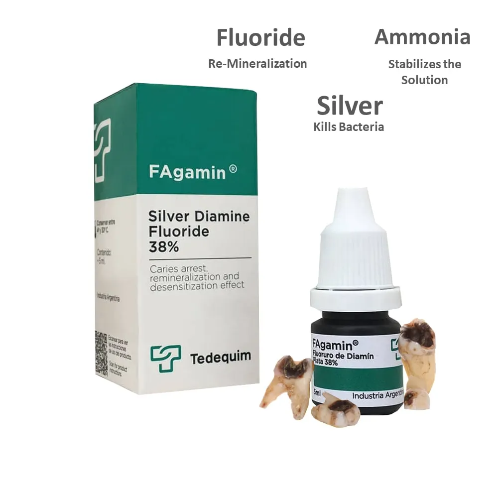 FAgamin Silver Diamine Fluoride 5 ML - DENTORDER
