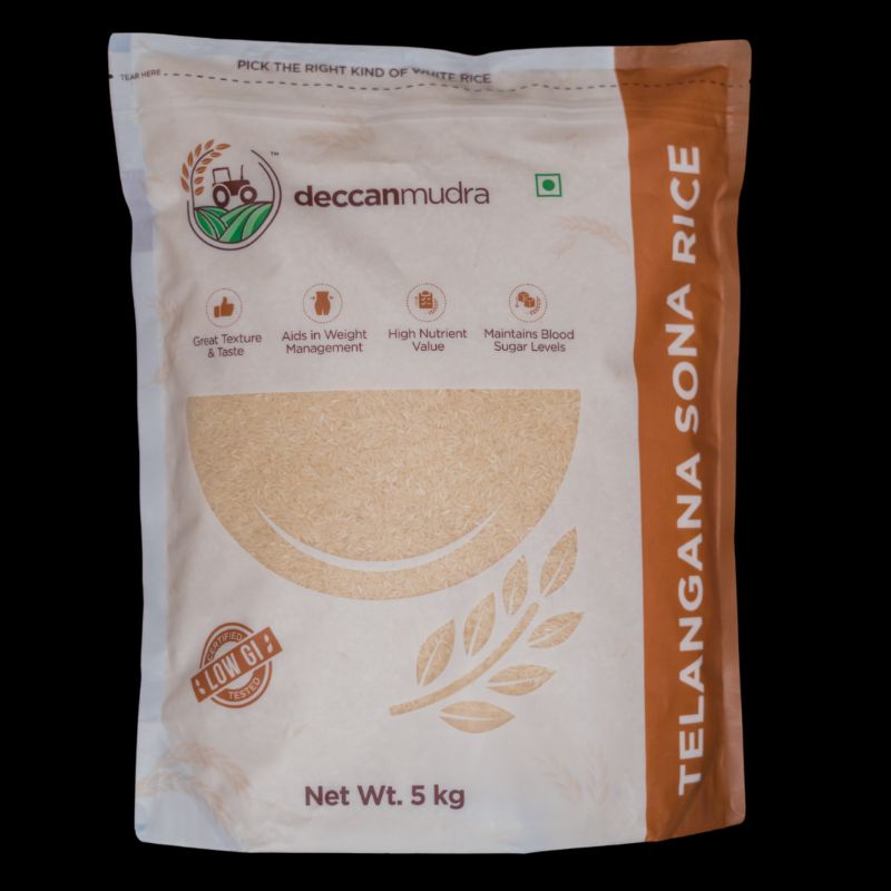 Deccan Mudra Low Gi Raw Rice - Premium Quality