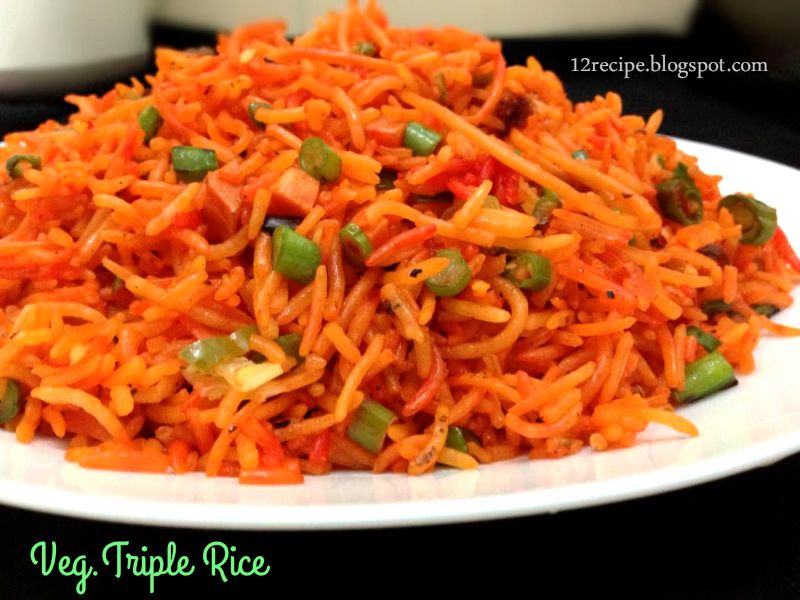 Veg Triple Rice - H2 Canteen