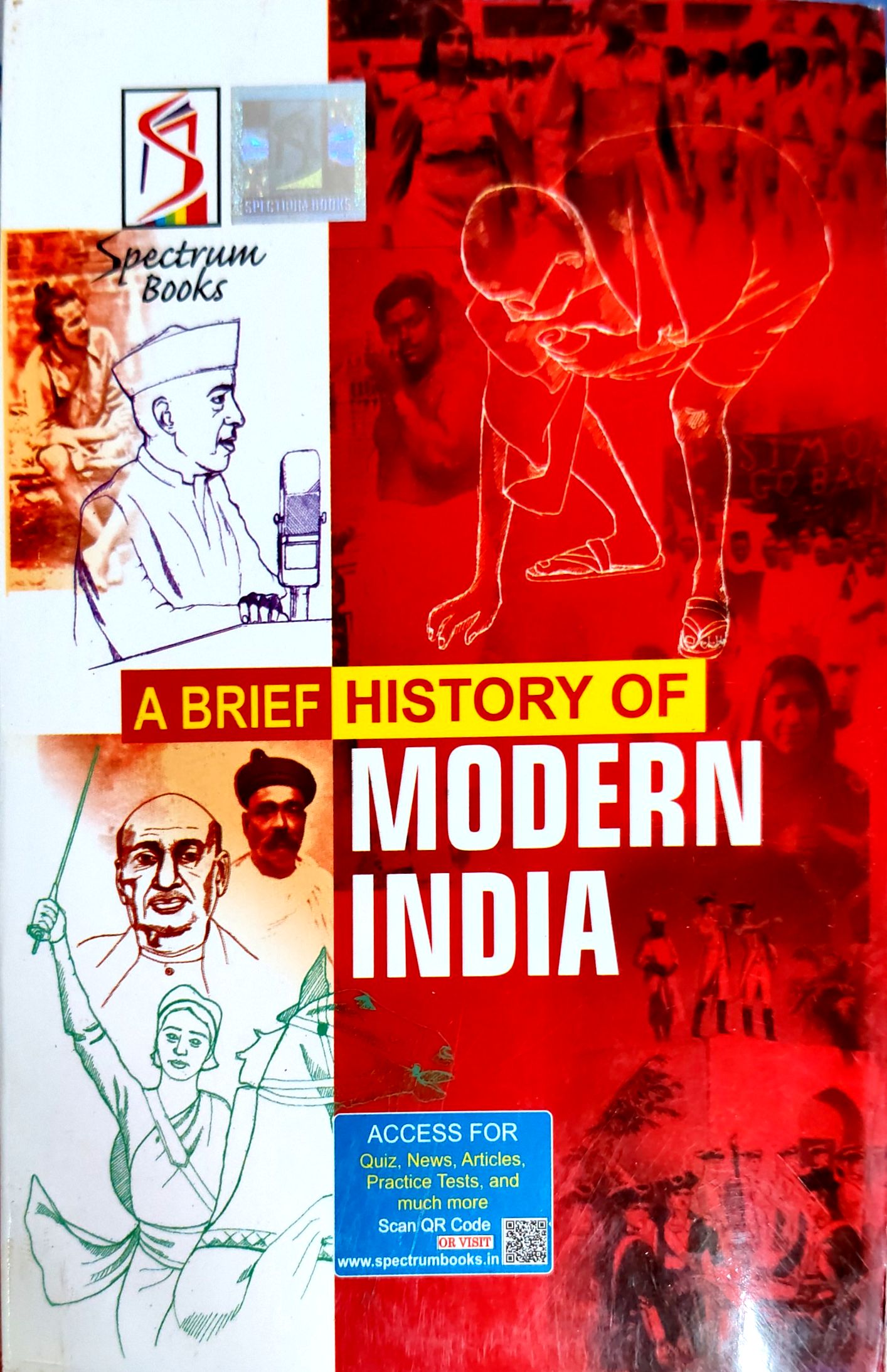 A brief histroy of modern history by spectrum books in English medium ...