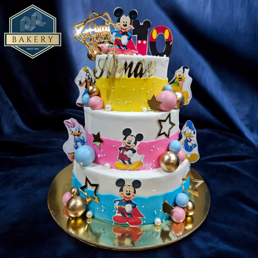 Mickey Mouse Cake ( N 164 ) - RR Bakery