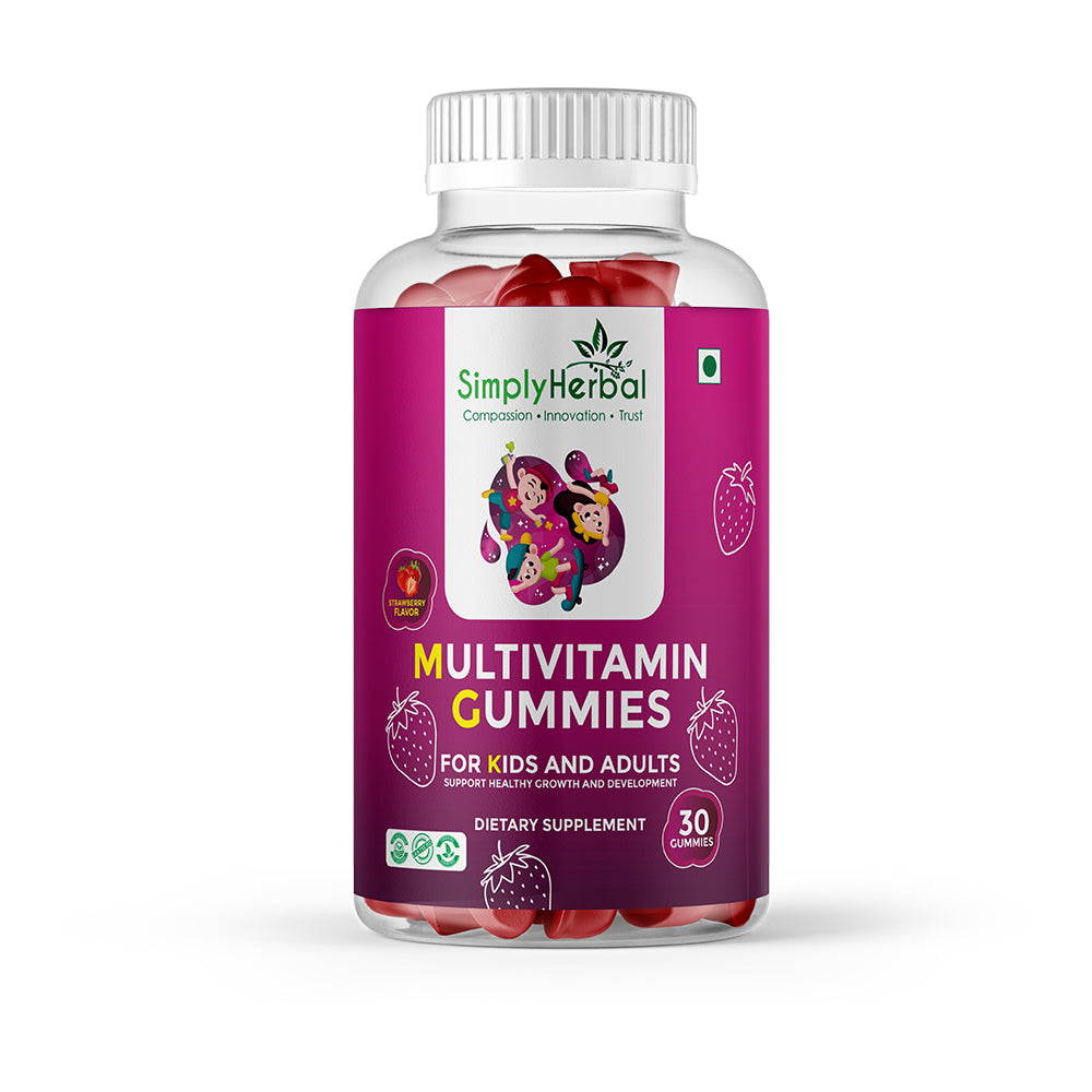 Simply Herbal Multivitamin Gummies - Boost Your Health