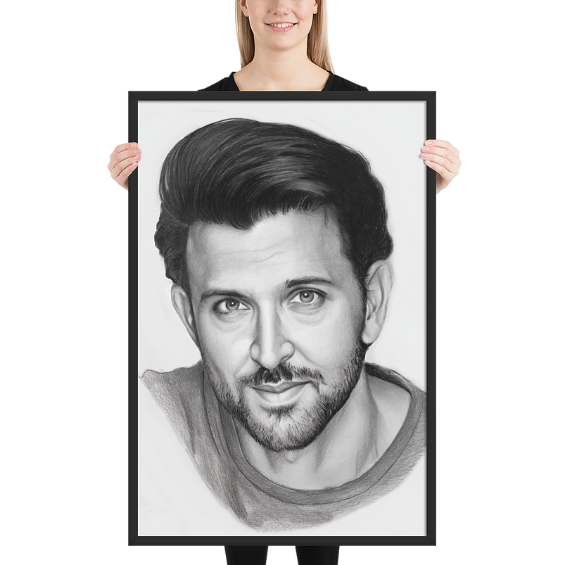 Customize Sketch art with Frame for gifting and home décor - vShreen