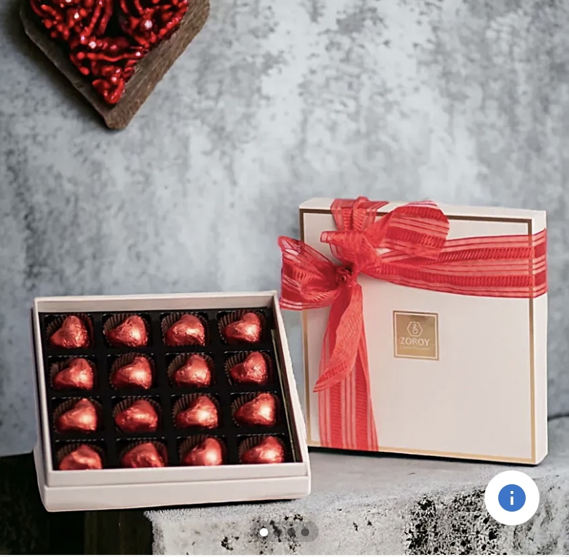 Valentines Day Gift Heart Chocolate Box Monkey Bags