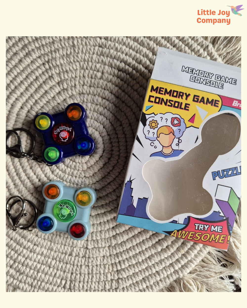 Memory Training Game with Lights and Music Repeat the Color Children's ...